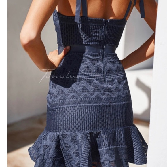 Two Sisters | Dresses | The Shona Dress By Two Sisters Steel Blue ...